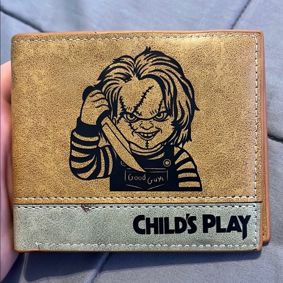 Toys | Chucky Childs Play Tri Fold Imitation Leather Wallet Horror ...